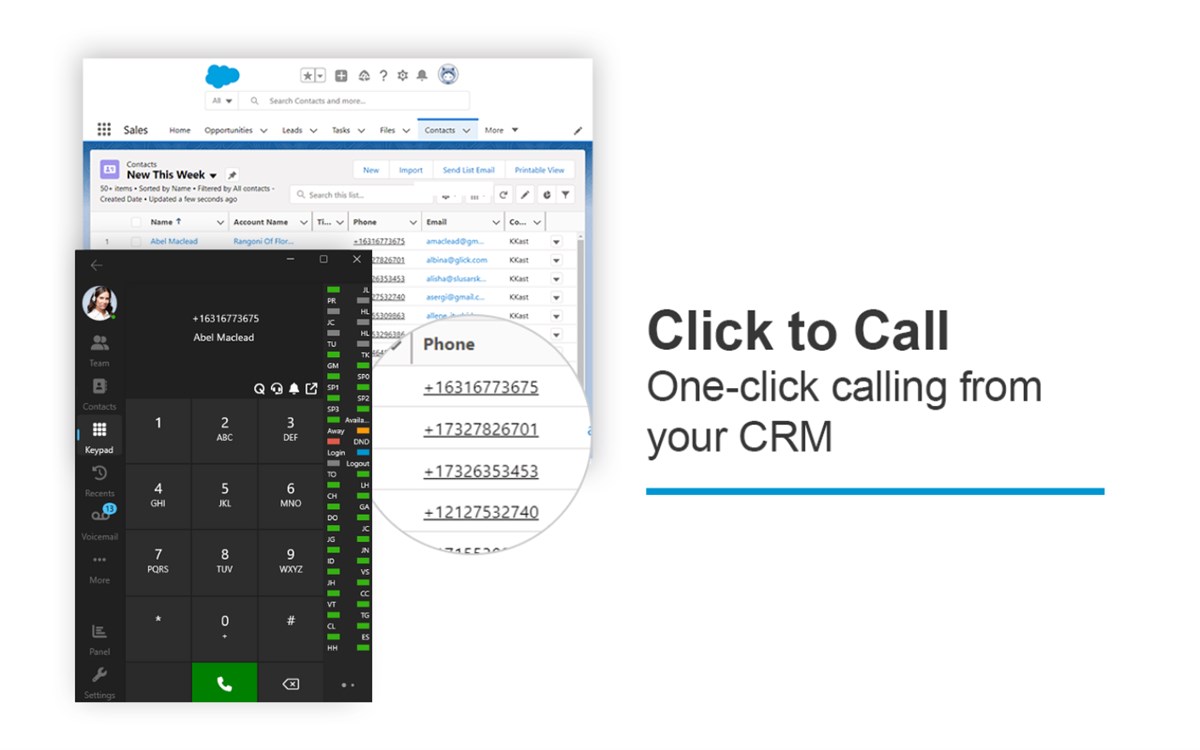 3CX Click2Call - Easy Call Initiation for 3CX V20 Users