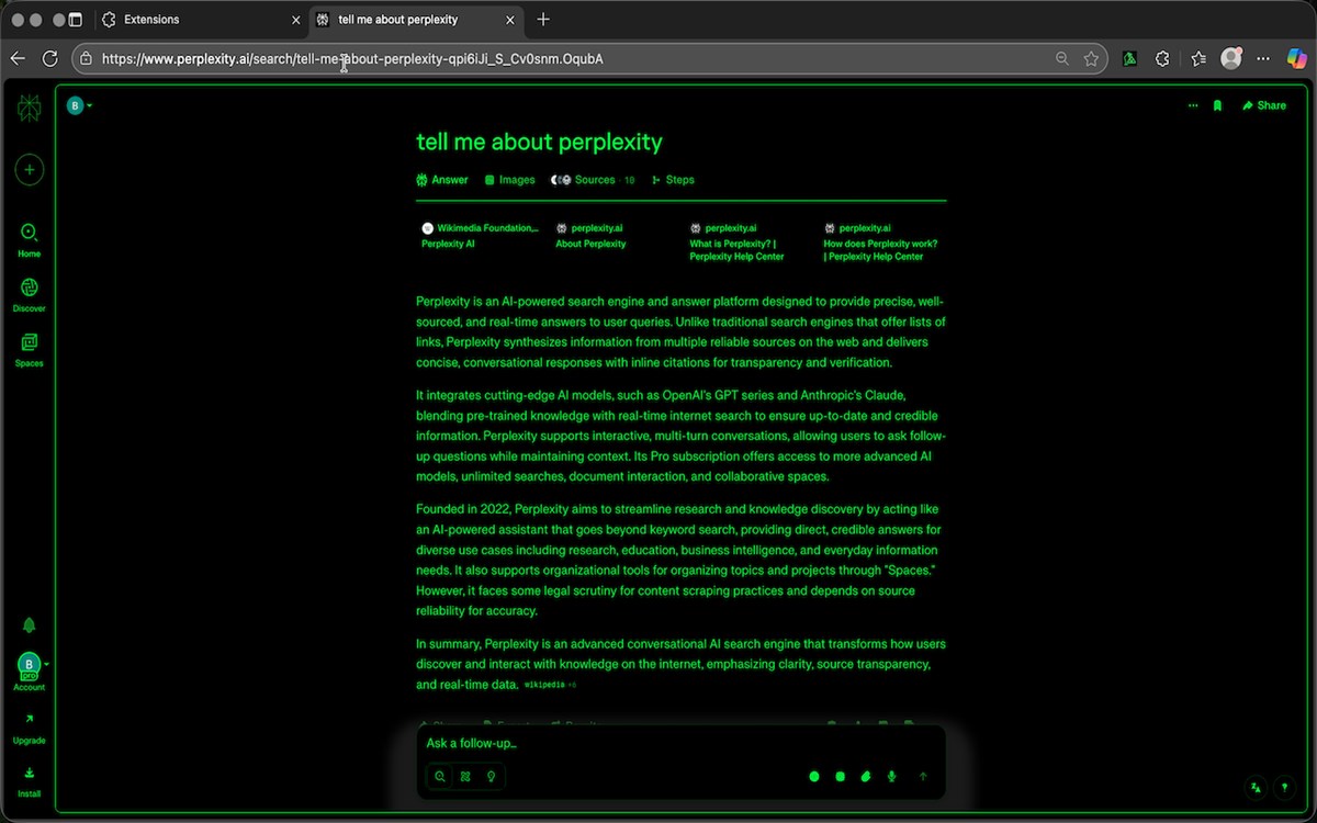NextaThema for Perplexity - Edge add-on