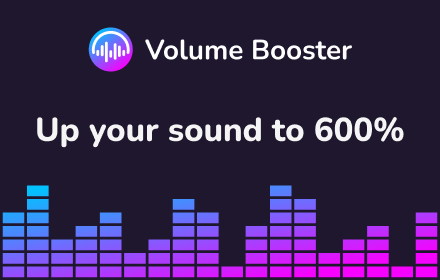Volume Booster - control audio in tabs - Edge add-on
