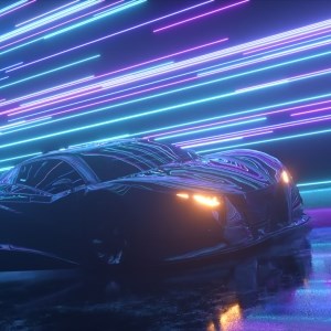Futuristic Sports Car - Microsoft Edge Addons