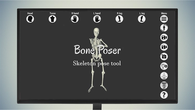 Bone Poser - 3D skeleton pose tool (by Code lunatics) - (Windows Apps ...