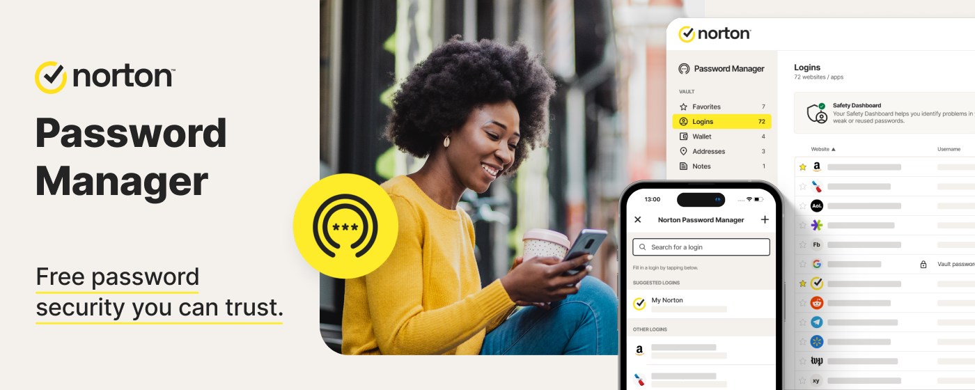 Norton Password Manager – Free Cloud Vault
