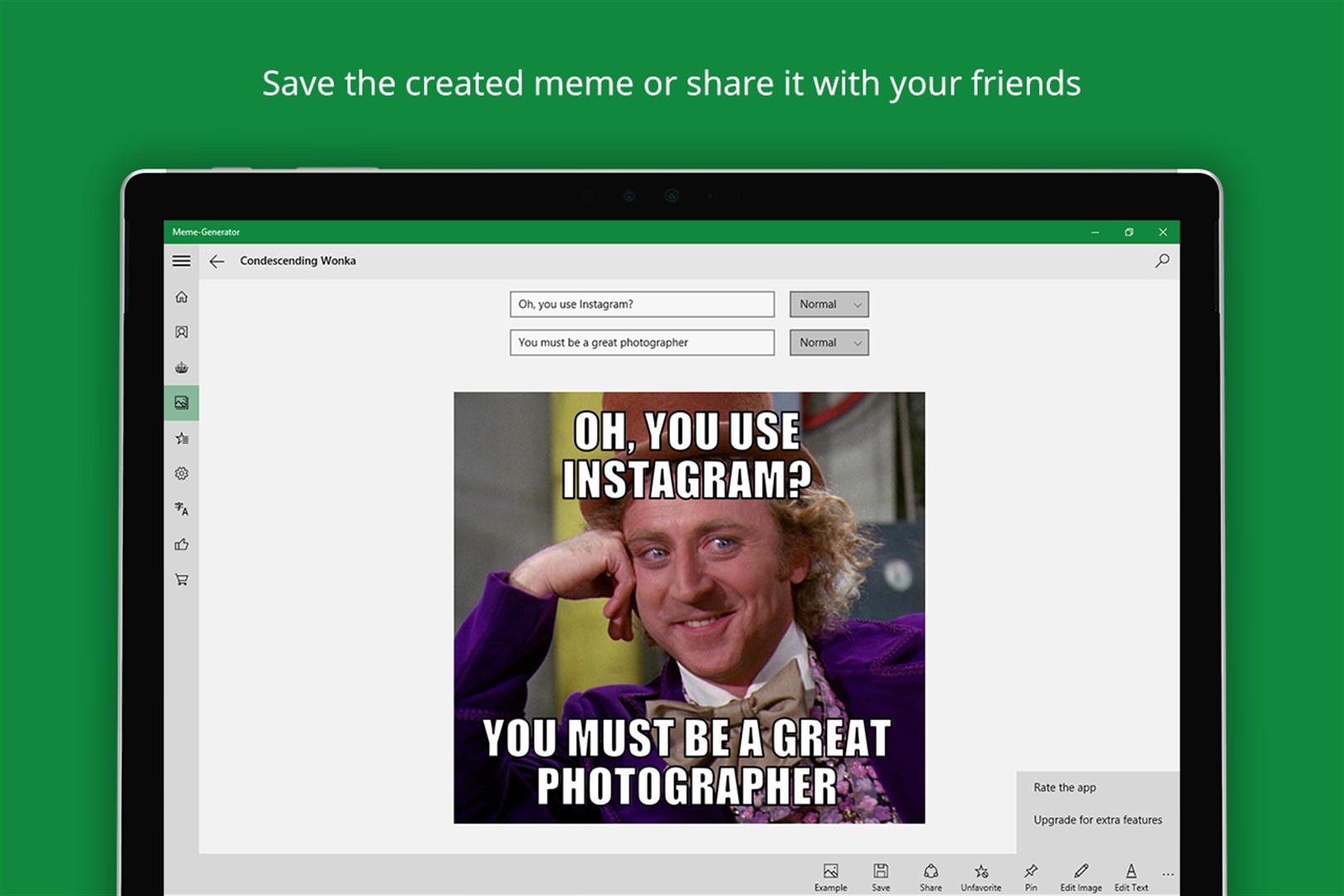 Condescending Wonka Blank