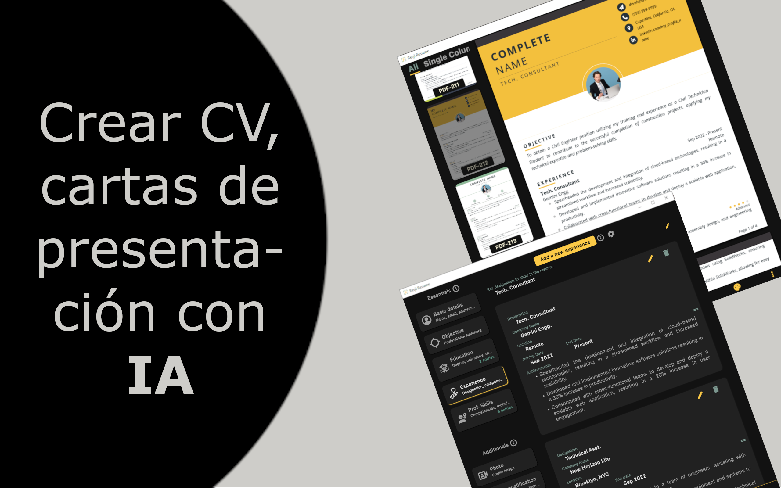 Crear Curriculum Free CV Google Docs Templates Gdoc.io