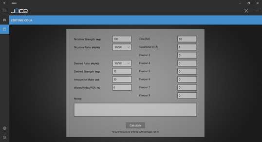Juice: Vape Calculator for Windows 10 PC Free Download - Best Windows ...