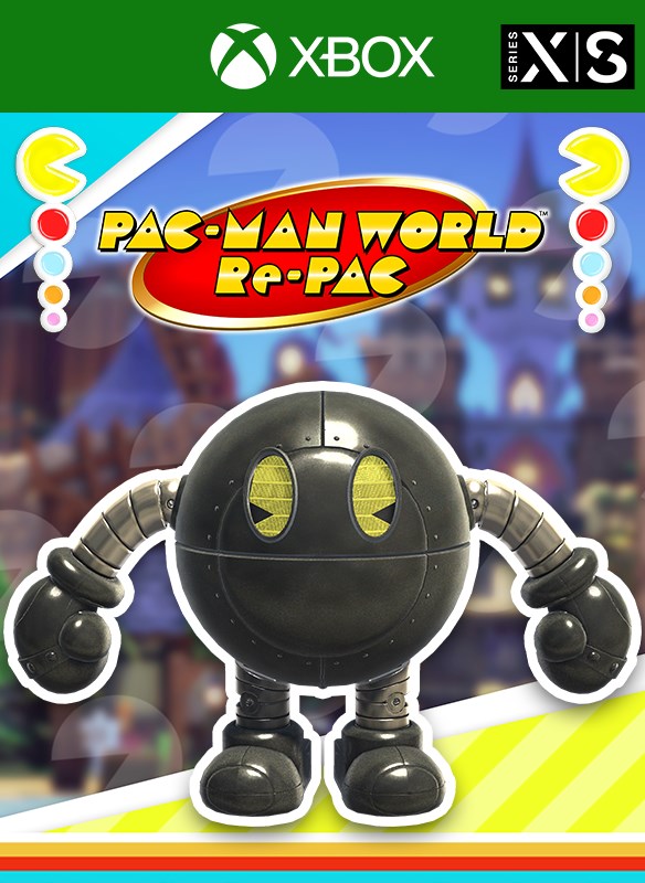 PAC-MAN WORLD Re-PAC Chrome Noir Chogokin skin Price