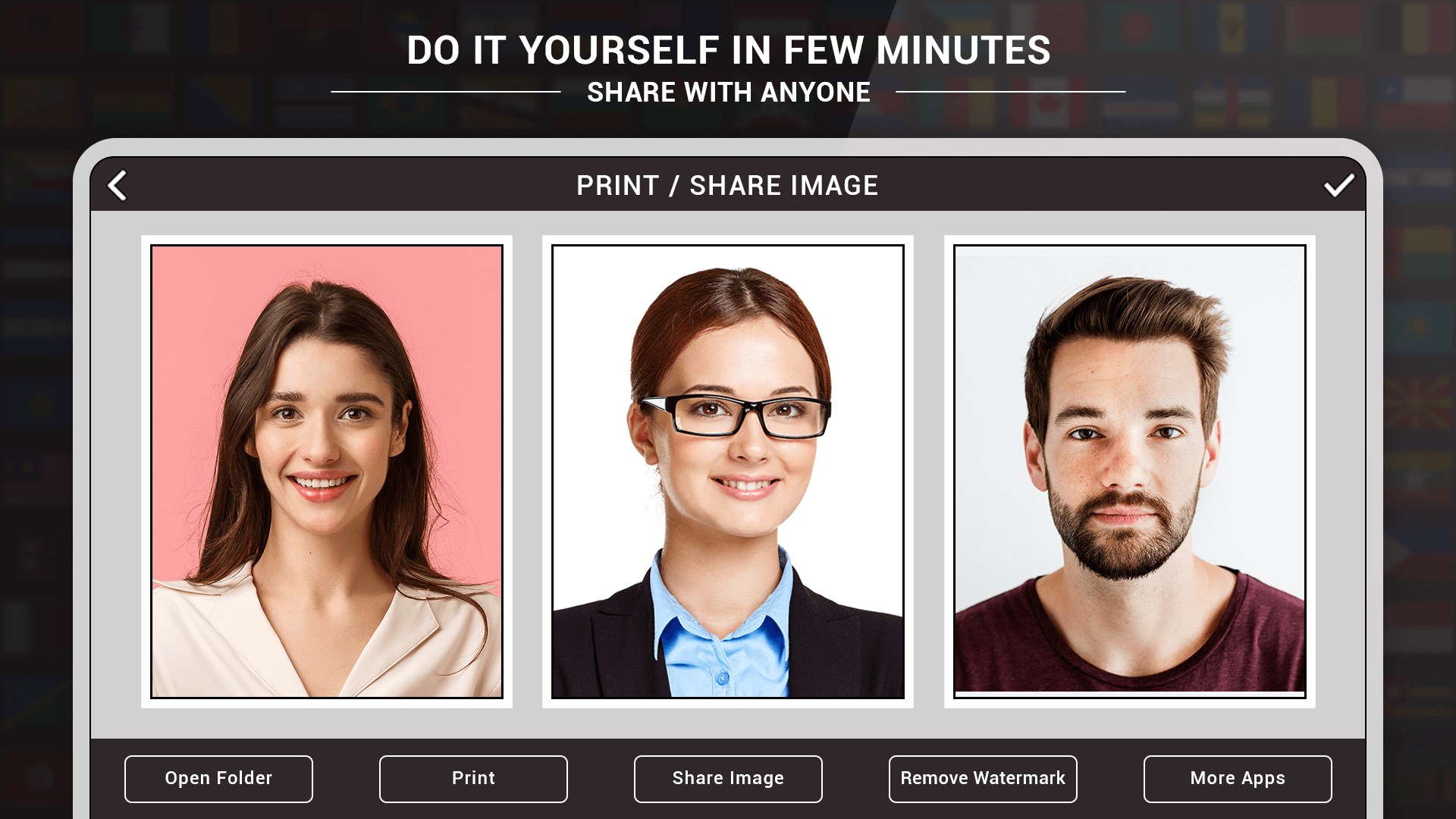 Indian Passport Size Photo Maker