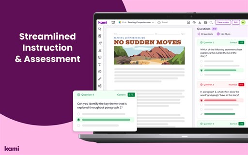 Kami for Microsoft Edge™ - Interactive Learning Platform