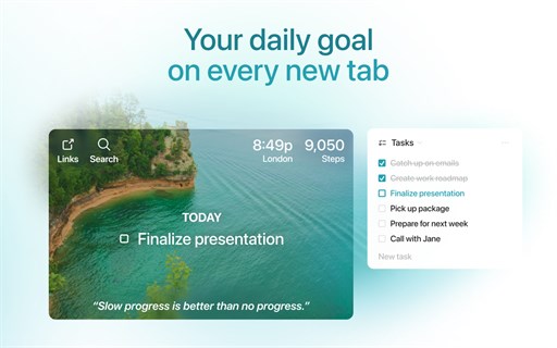 Momentum - Focus & Calm New Tab Extension