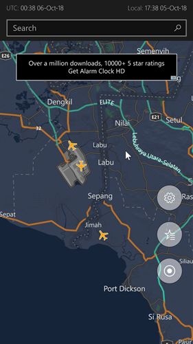 Obtenha informações sobre voos em tempo real no Windows 10, Flights ...