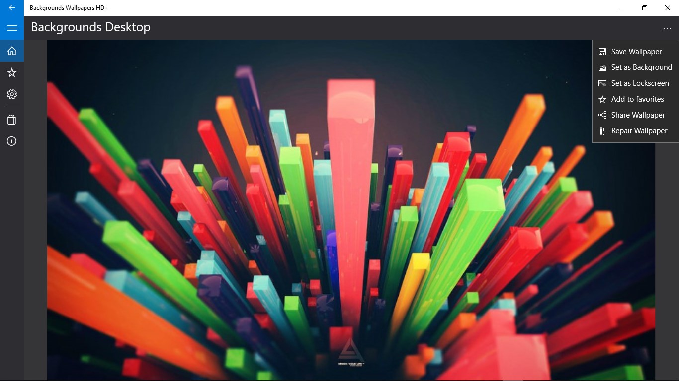 Windows 8 Lock Screen Abstract Background