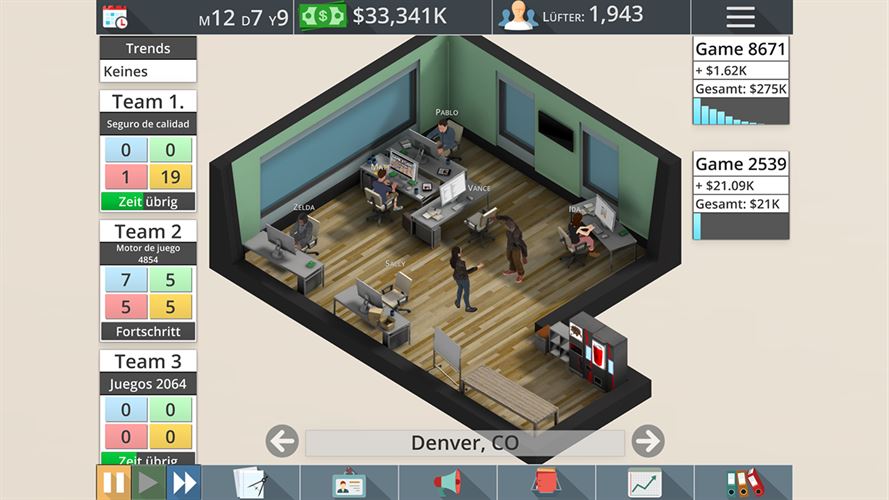 Game Studio Tycoon 3 für Windows 10 & Mobile erschienen