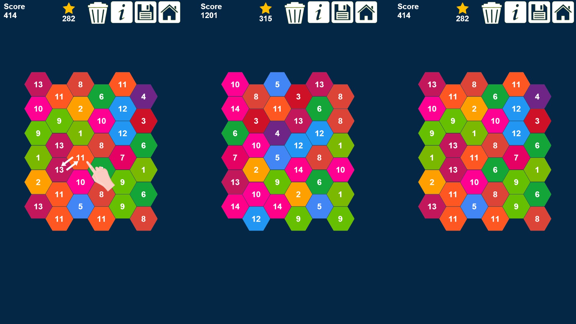 Buy Swap n Merge Hexagons - Microsoft Store en-IN