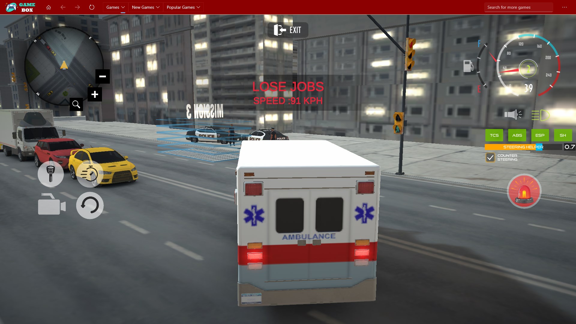 Ambulance Driving Simulator