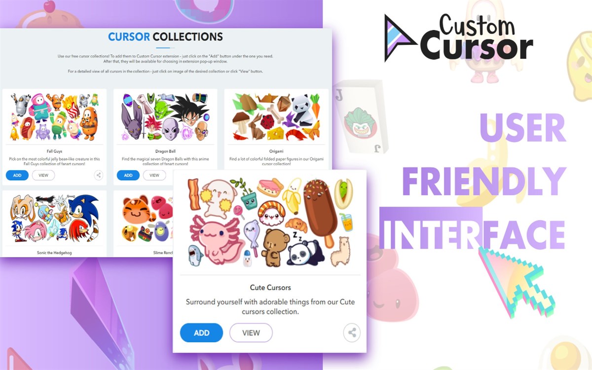 Custom Cursor for Microsoft Edge™ - Fun & Free Cursors