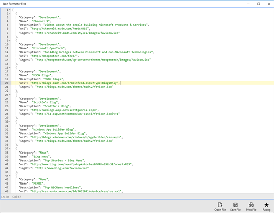 Json Formatter Pro for Windows 10 PC Free Download - Best Windows 10 Apps