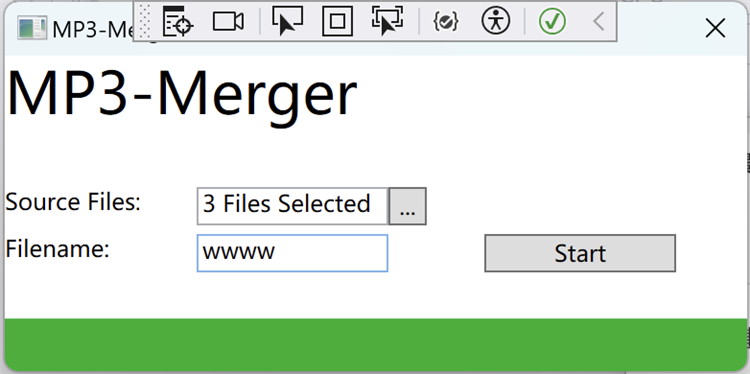 MP3 Merger for PC (by Brave little king) - (Windows Apps) — AppAgg