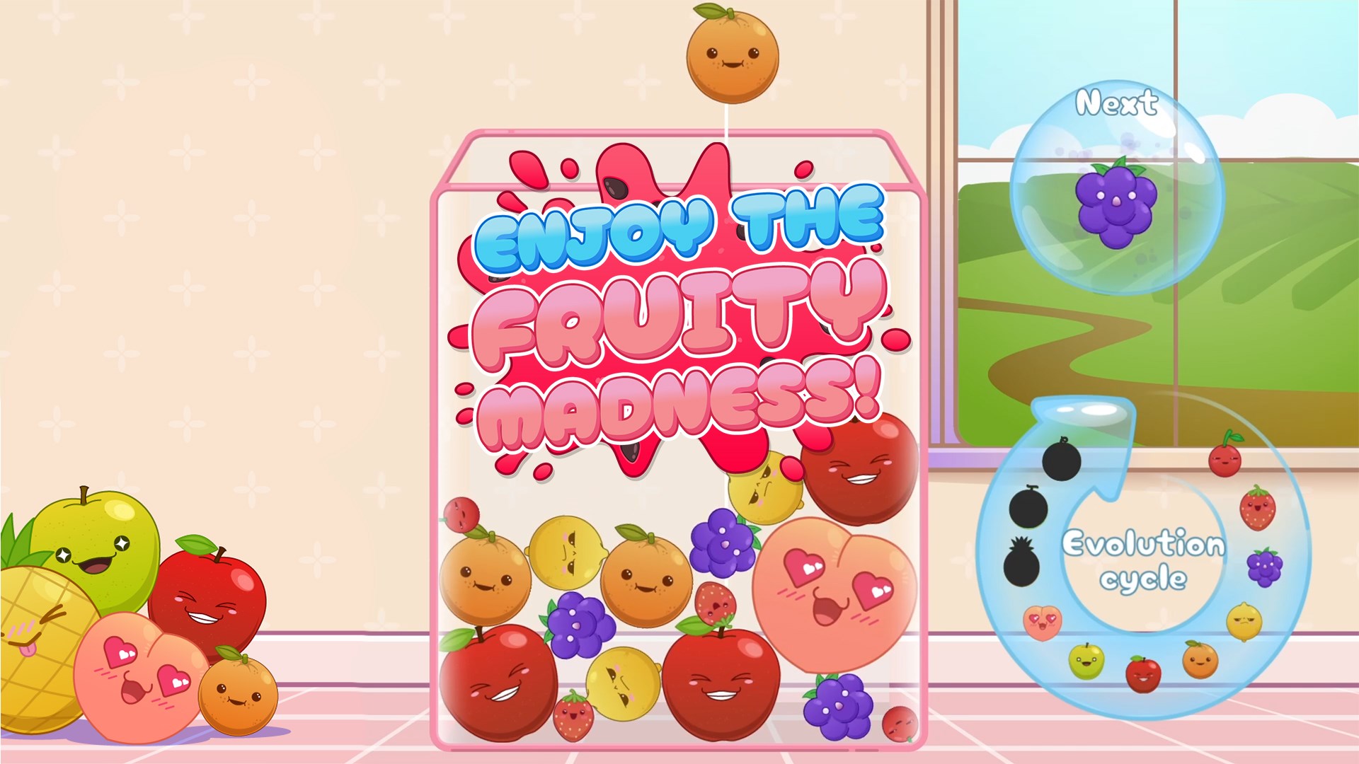Play Fruity Merge in your browser | Games from MSN