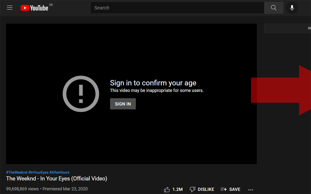 Age Restriction Bypass for YouTube™ - Complemento de edge
