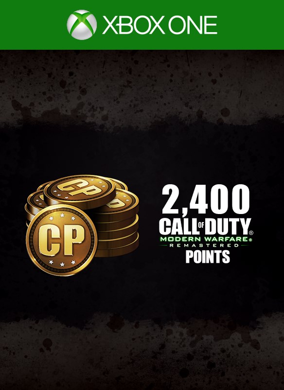 2,400 Call of Duty®: Modern Warfare® Remastered Points Price