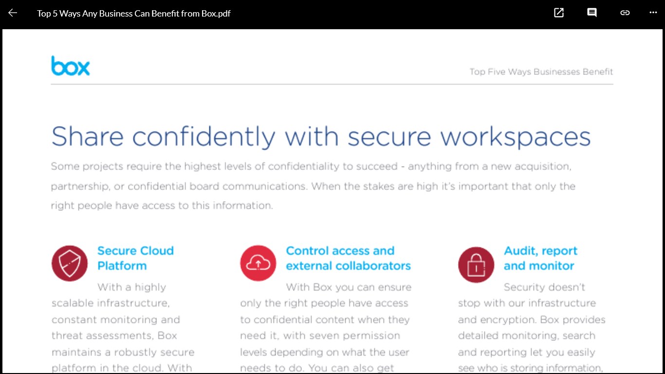 Box announce a new Universal Windows App