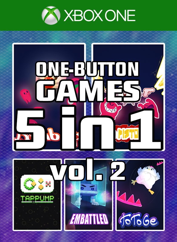 One Button Games 5-in-1 vol. 2 (Xbox One) News and Videos