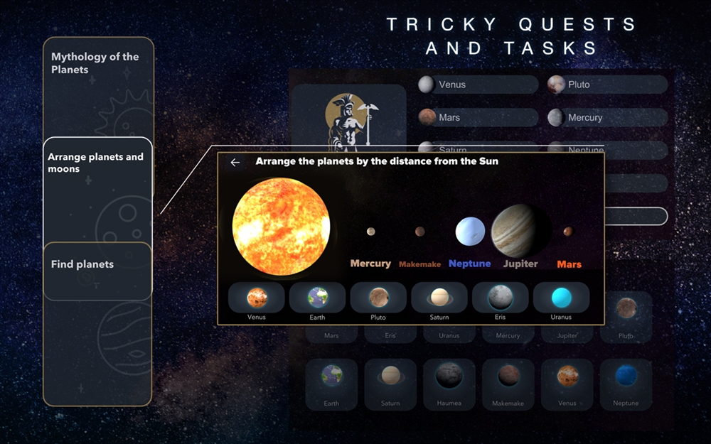 Interactive Astronomy Map