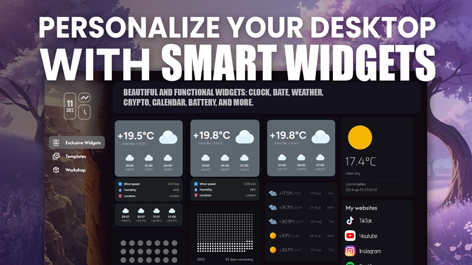 Smart Widgets - Customizable Widgets (by Smart Utilities) - (Windows ...