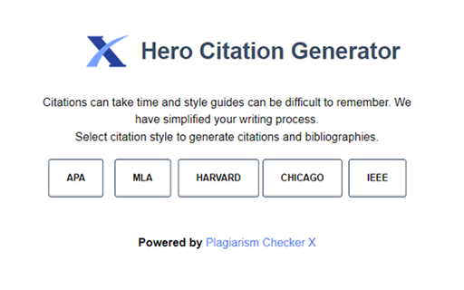 Hero Citation Generator - Complemento de edge
