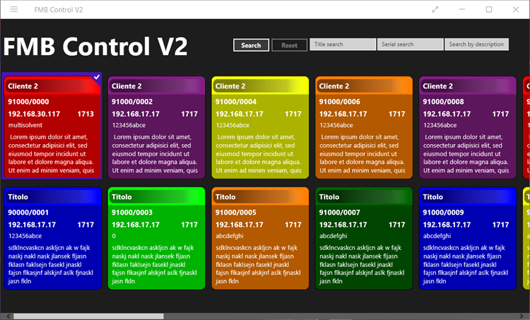 FMB Control V2 di F.M.B. FABBRICA MACCHINE BOLOGNA - S.P.A. - (Windows ...