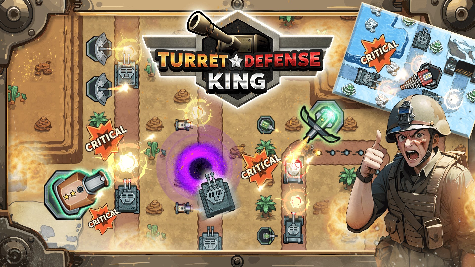 브라우저에서 Turret Defense King : Mission 게임 플레이 | MSN 게임