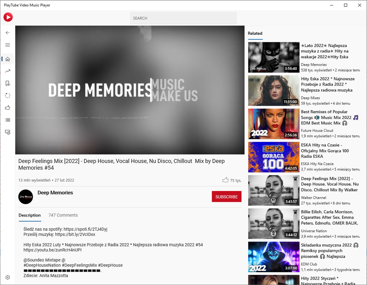 Youtube Video Player 2022