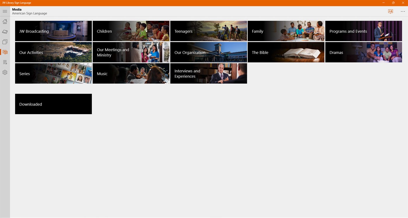 JW Library Sign Language (来自 Watchtower Bible and Tract Society of New ...