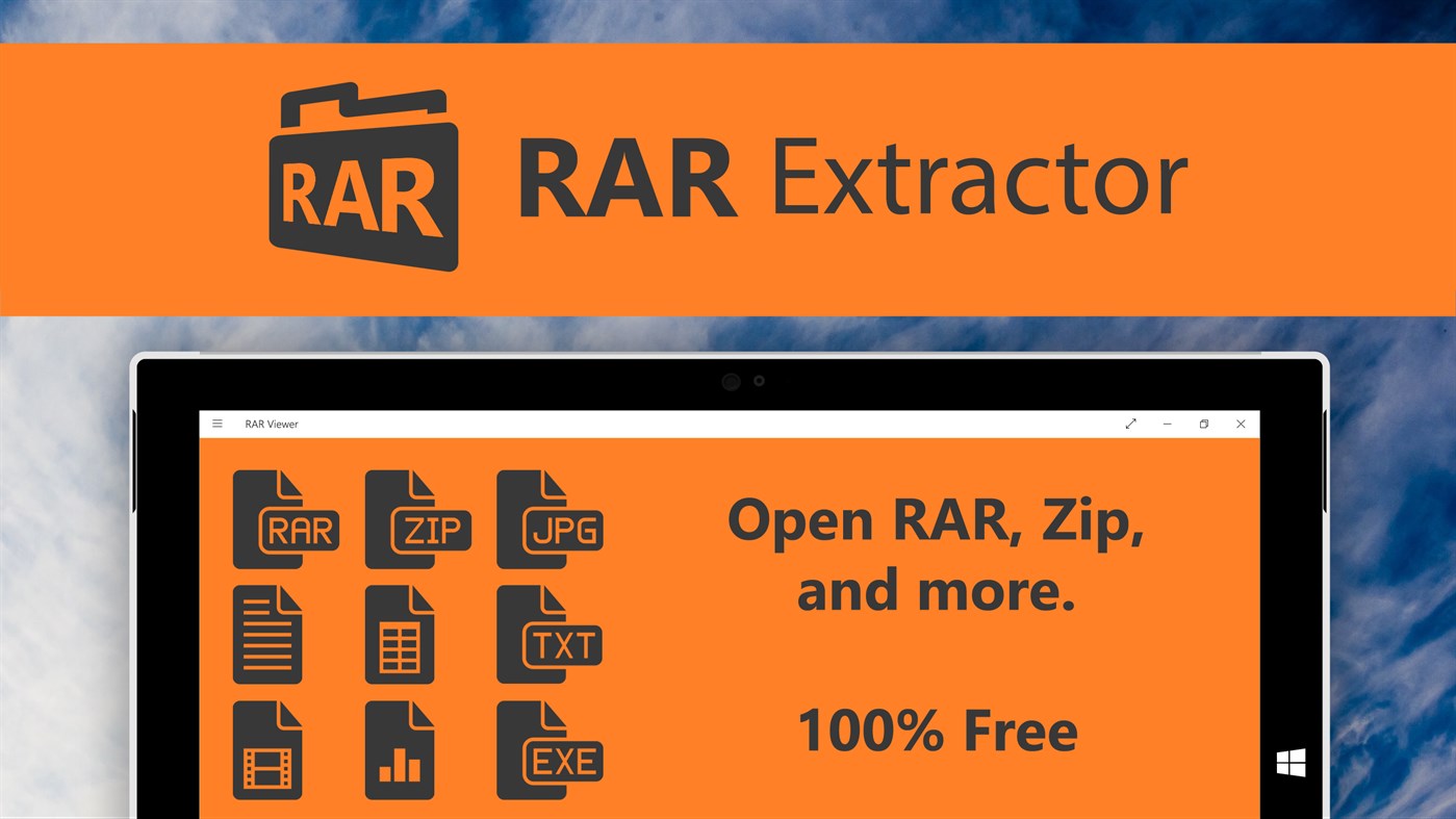 RAR Extractor (by Ballard App Craftery) - (Windows Apps) — AppAgg