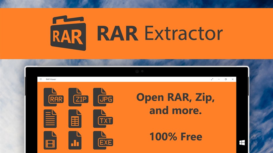 RAR Extractor (by Ballard App Craftery) - (Windows Apps) — AppAgg