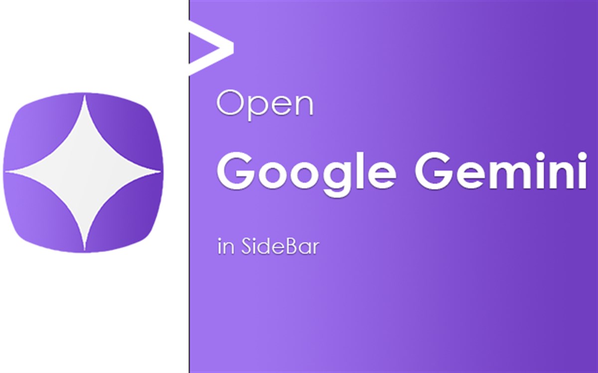 Open Google Gemini™ in Edge Sidebar - GESideBar