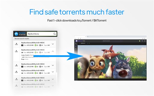 Torrent Scanner - Safe & Easy Torrent Search