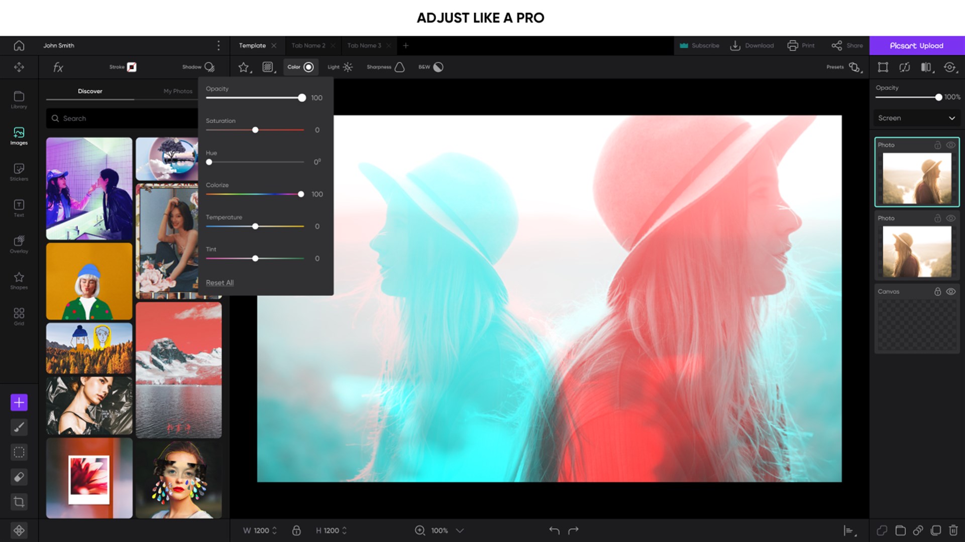 Microsoft Photoshop Editor