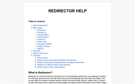 Redirector: Auto Redirect Pages by Custom Rules