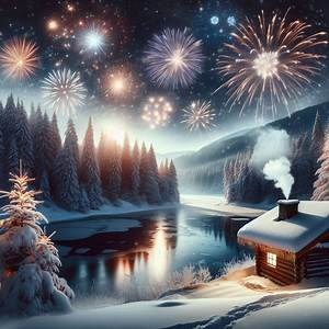Winter Fireworks - Microsoft Edge Addons