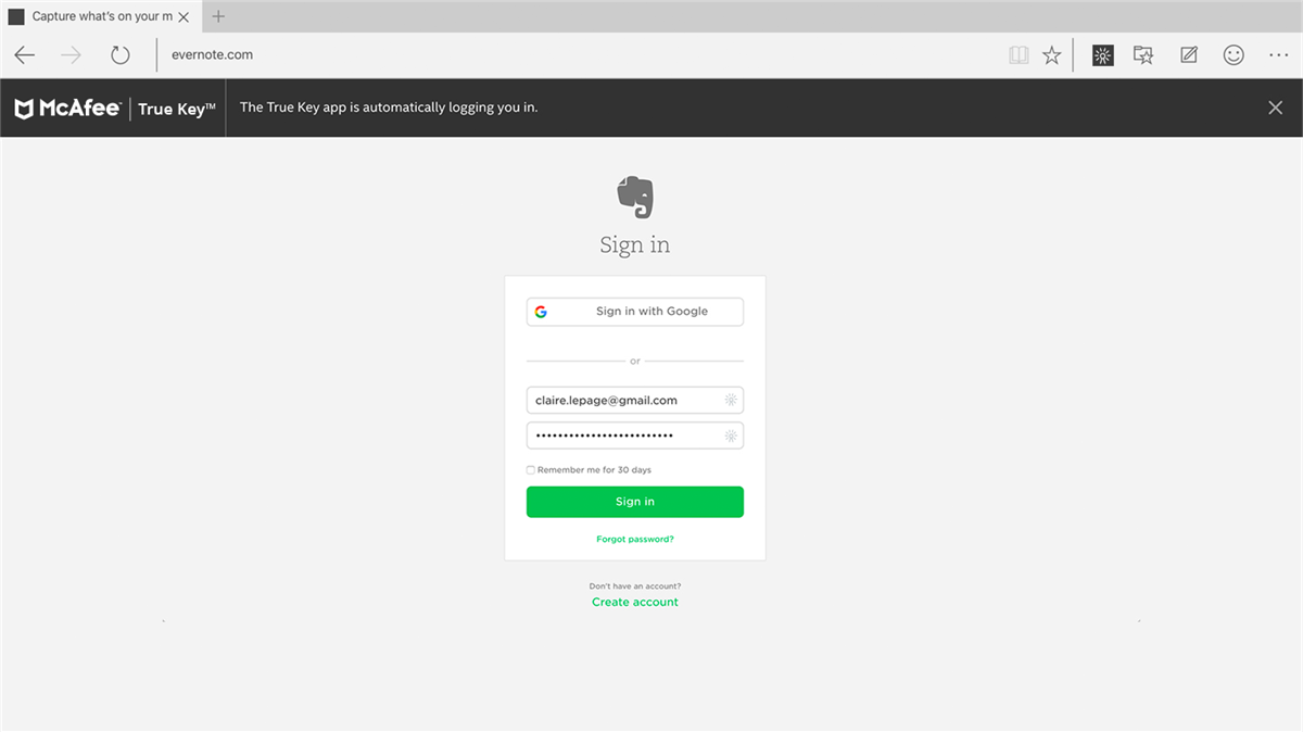 True Key™ by McAfee - Secure Password Manager