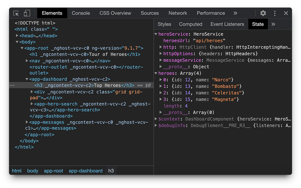 Angular State Inspector - Debug Angular Component State