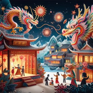 Joyful new year - Microsoft Edge Addons