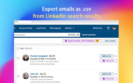 FinalScout: ChatGPT-Powered LinkedIn Email Finder
