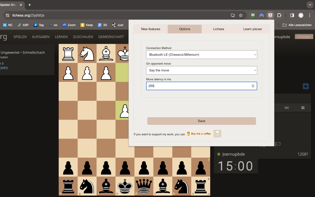Chessconnect - Link Smart Chessboards to Online Play