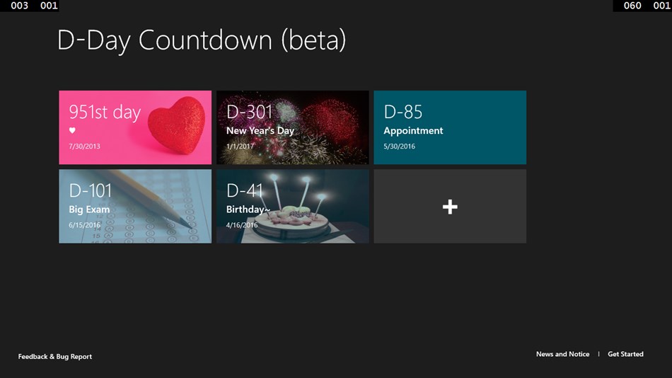 D-Day Countdown Lite with Live Tile (by Monobutton) - (Windows Apps ...