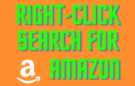 Right-Click Search Amazon - Global Marketplace Extension