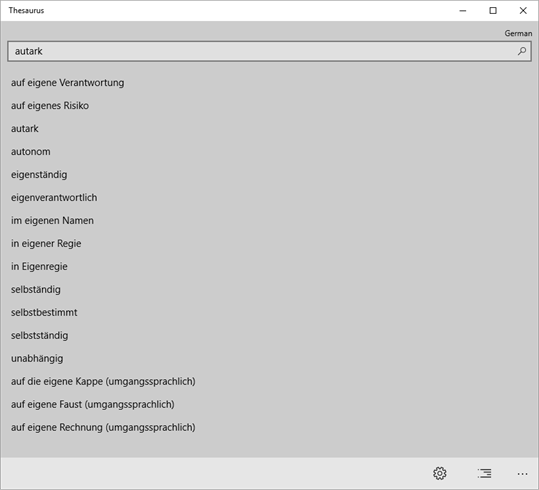 Thesaurus for Windows 10 PC Free Download - Best Windows 10 Apps