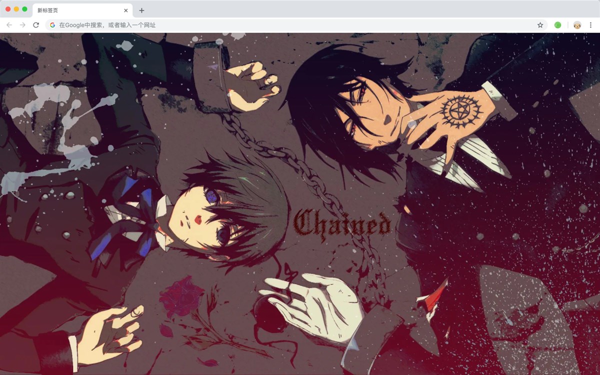Black Butler Wallpaper HD HomePage - Complemento de edge