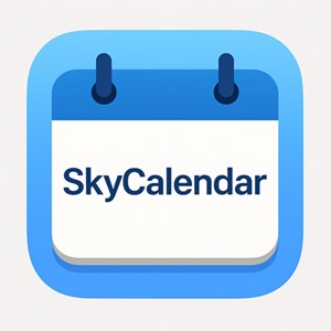 SkyCalendar - Desktop Calendar Widget with Moon Phase & Reminders ...